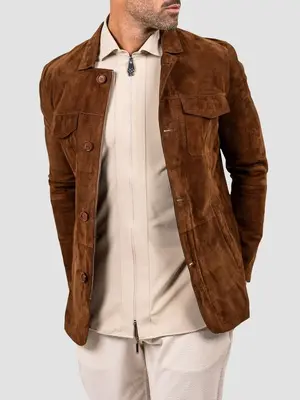 MACEOO Marthyr Suede Jacket