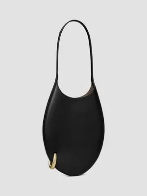 Tory Burch Small Pierced Leather Hobo Bag