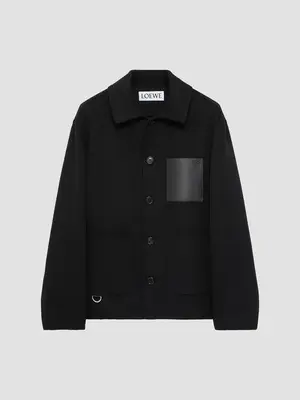 Loewe Wool-cashmere Workwear Jacket