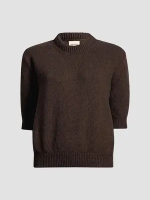 Khaite Davin Cashmere Sweater - Coffee
