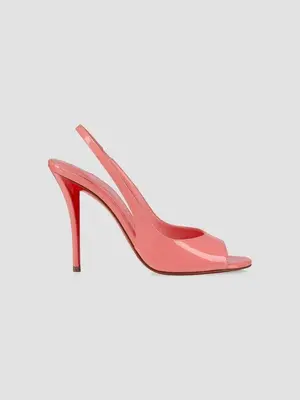 CHRISTIAN LOUBOUTIN Sofia Z 100mm Heels - Grapefruit