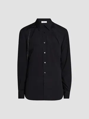 Alexander McQueen Jewelry Harness Shirt - Black