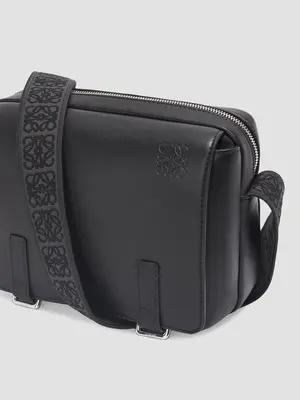 Loewe Extra-small Military Leather Messenger Bag