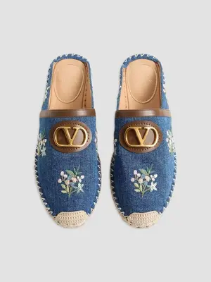 Valentino Garavani Vlogo Signature 25mm Mules
