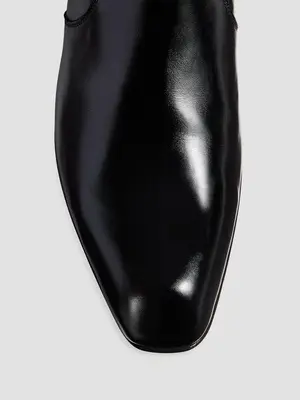Khaite Colt Leather Ankle Boots