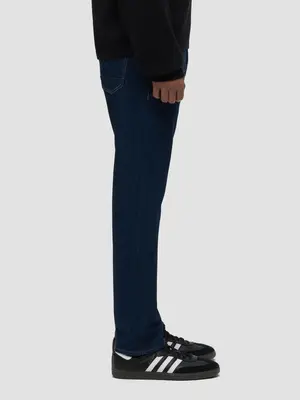 Hudson Jeans Blake Contrast Topstitched Slim-straight Jeans