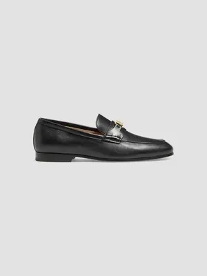 Valentino Garavani Vlogo Signature Nappa Leather Loafers - Black