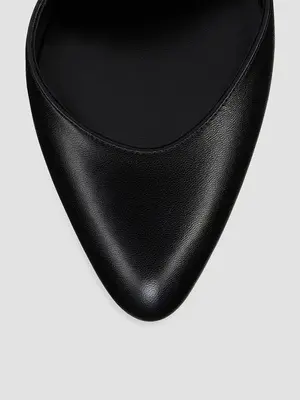 CHRISTIAN LOUBOUTIN Fanny Demie 100mm Leather Heels