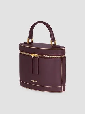 PARIS/64 Prismatic Leather Top Handle Bag