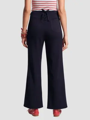 FRANCES VALENTINE Sailor Lace-up Back Pants