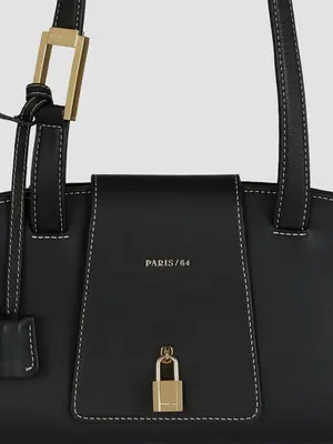 PARIS/64 Trocadéro Leather Shoulder Bag