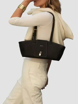 PARIS/64 Trocadéro Leather Shoulder Bag
