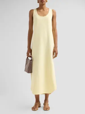 Wardrobe.NYC Side-slit Tank Midi Dress