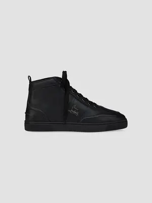 CHRISTIAN LOUBOUTIN Retero High-top Sneakers - Black