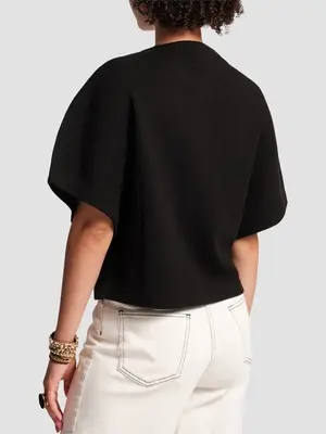 FRANCES VALENTINE Carnegie Wool Shrug