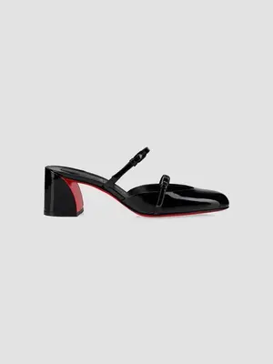 CHRISTIAN LOUBOUTIN Jane Nina 55mm Mules - Black