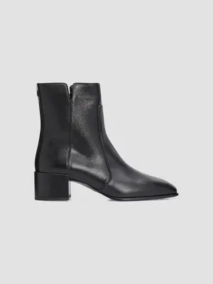 JIMMY CHOO Eliot 45mm Leather Ankle Boots - Black