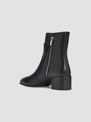 JIMMY CHOO Eliot 45mm Leather Ankle Boots