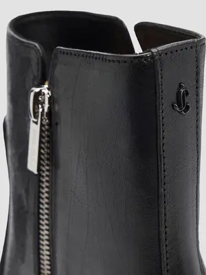 JIMMY CHOO Eliot 45mm Leather Ankle Boots