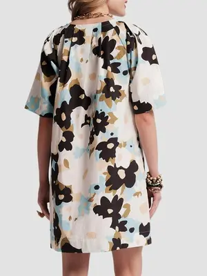 FRANCES VALENTINE Virginia Printed Minidress