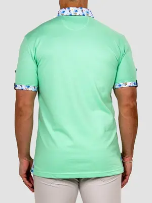 MACEOO Newton Marthyr Polo Shirt - Green