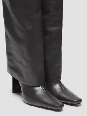 Staud Wally Foldover Leather 90mm Boots