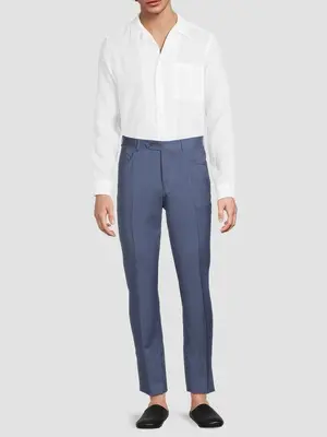 Canali Linen Modern Fit Shirt