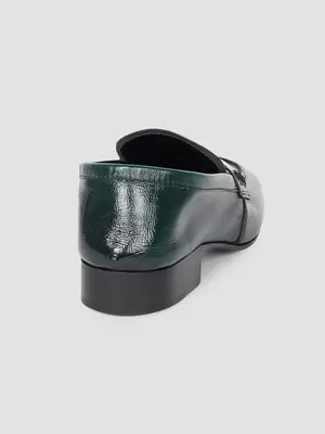 Dries Van Noten Leather Penny Loafers