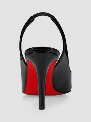 CHRISTIAN LOUBOUTIN Fanny Love Slingback Heels