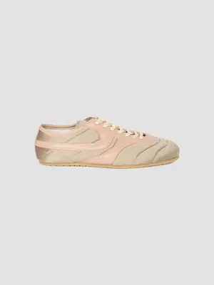 Dries Van Noten Quilted Satin Low-top Sneakers