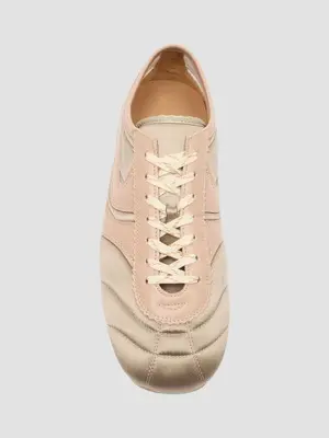 Dries Van Noten Quilted Satin Low-top Sneakers