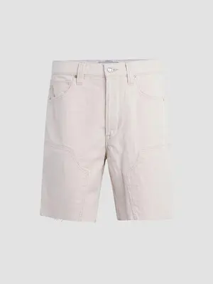 Hudson Jeans Carpenter Denim Shorts - Ecru