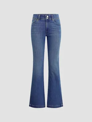 Hudson Jeans Dana High-rise Flared Jeans - Tranquil