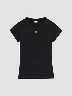 Loewe Fit Logo T-shirt - Black