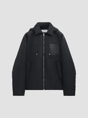 Loewe Hooded Nylon-blend Jacket