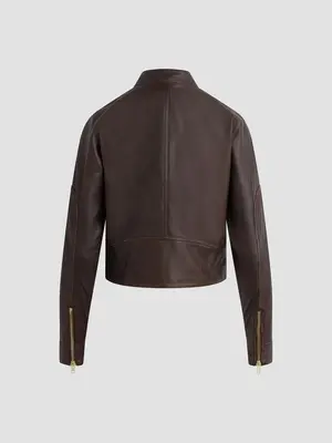 Hudson Jeans Leather Moto Jacket