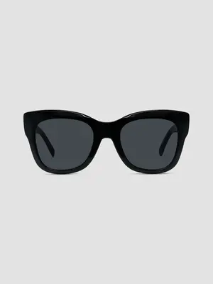 Givenchy City 53mm Geometric Sunglasses - Black