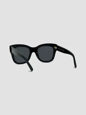 Givenchy City 53mm Geometric Sunglasses - Black