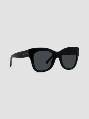 Givenchy City 53mm Geometric Sunglasses - Black