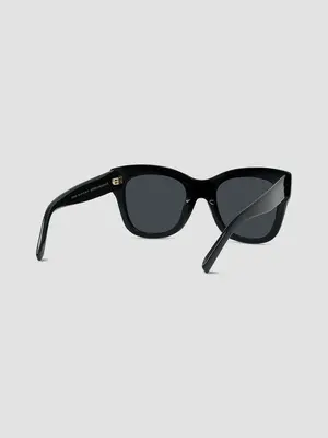 Givenchy City 53mm Geometric Sunglasses - Black