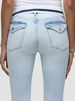 Hudson Jeans Barbara Crop Bootcut Jeans