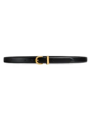 KHAITE Luna Leather Belt