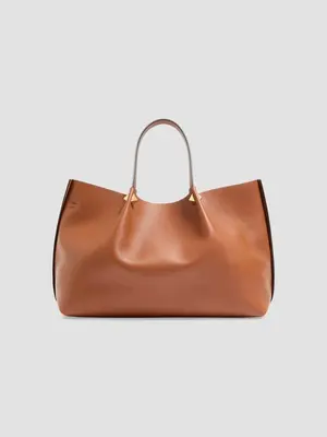 Valentino Garavani Large Soft Leather Shopping Bag