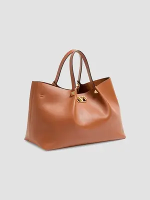 Valentino Garavani Large Soft Leather Shopping Bag