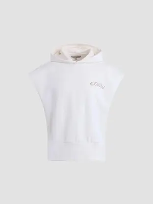 Hudson Jeans Viper Sleeveless Hoodie - Major
