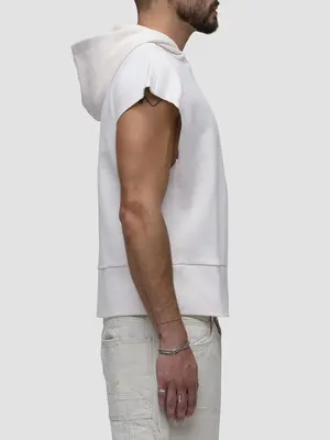 Hudson Jeans Viper Sleeveless Hoodie - Major