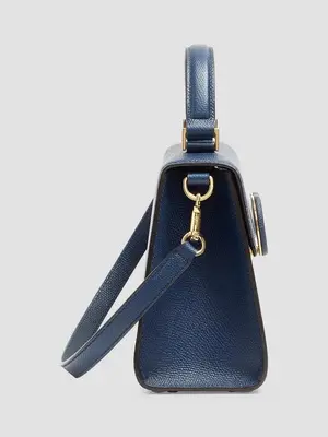 Valentino Garavani Small V-sling Grainy Calfskin Handbag