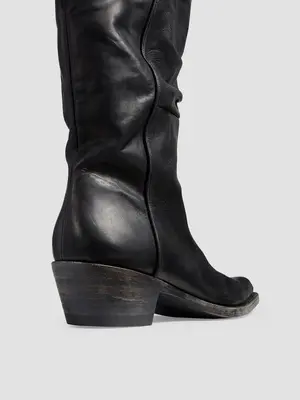 Khaite Clive Leather Boots