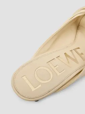 Loewe Pebble 45mm Leather Mules