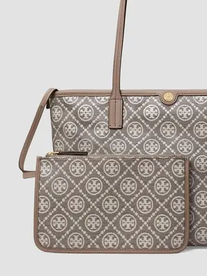 Tory Burch Small T Monogram Jacquard Tote Bag